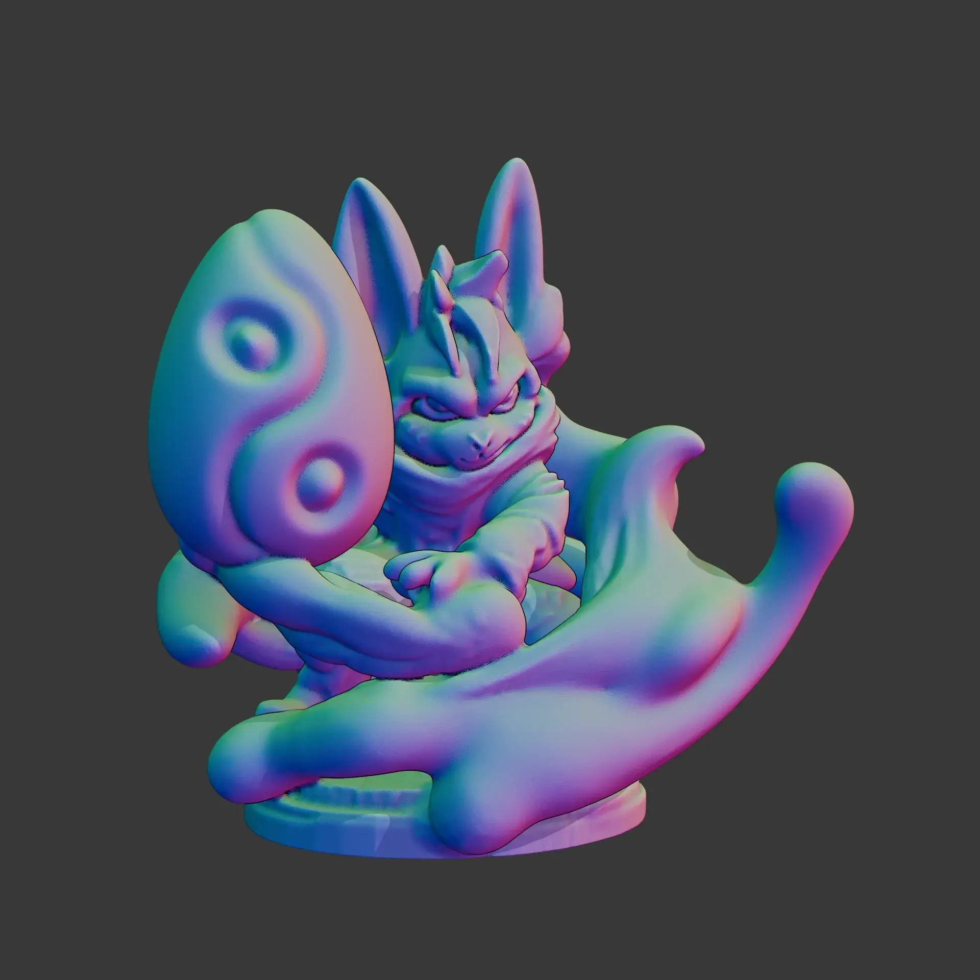 Sculptures & Artworks STL Download - The Egg Hero Spirit of the ...