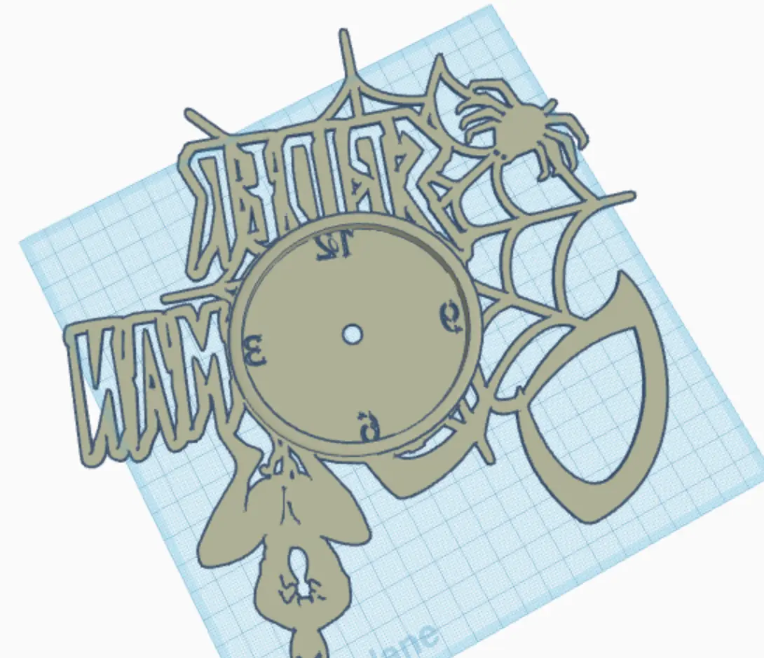 3D Printer Files | 3MF File | Spider-Man clock | Creality Cloud