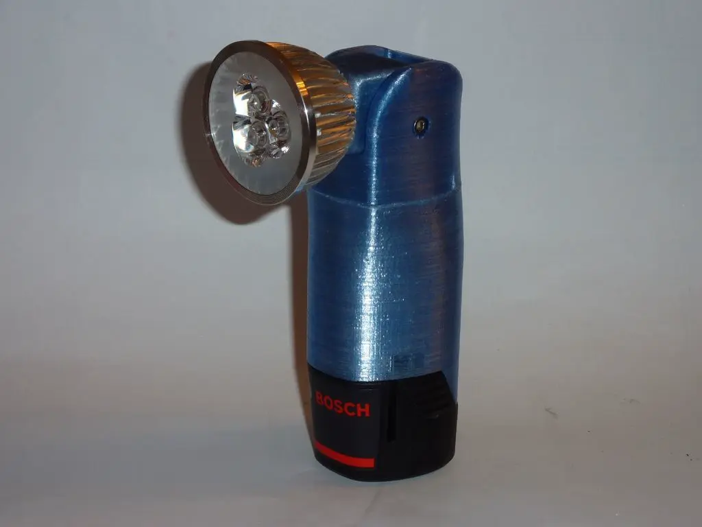 Free Home Appliance Accessories STL Download - Bosch 12V flashlight ...