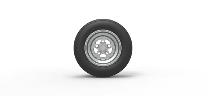 Vehicles & Machinery STL Download - Front wheel from Sprint car Version ...