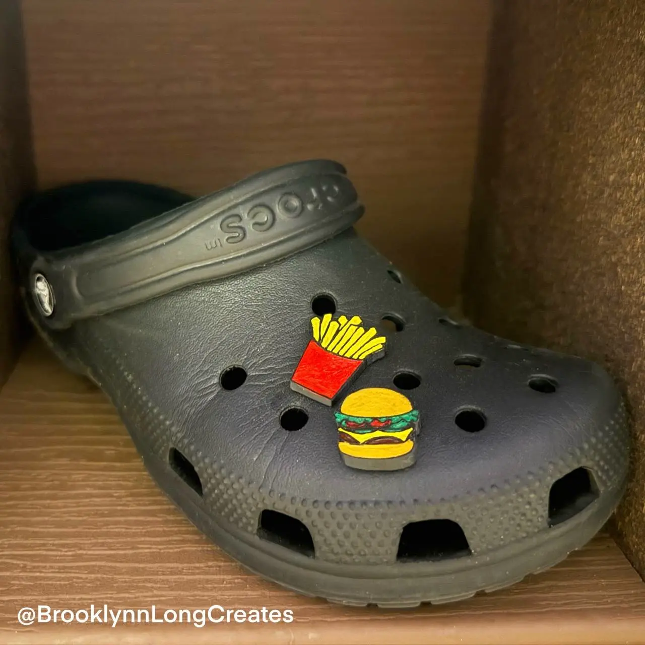 3D Printer Files | 3MF File | Burger and Fries Croc Charms | Creality Cloud