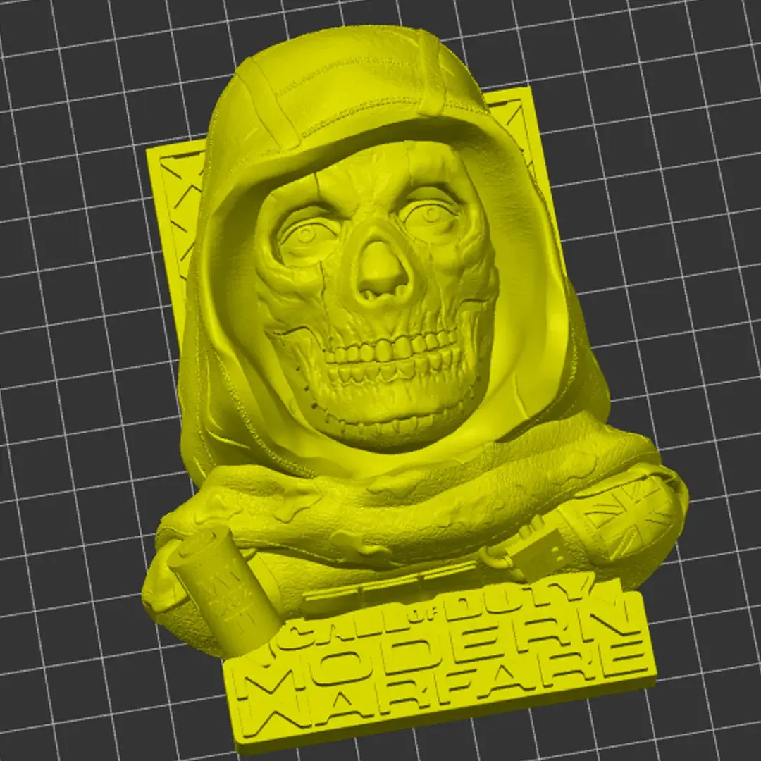 Characters & Creatures STL Descarga - Call of Duty Modern Warfare Ghost ...