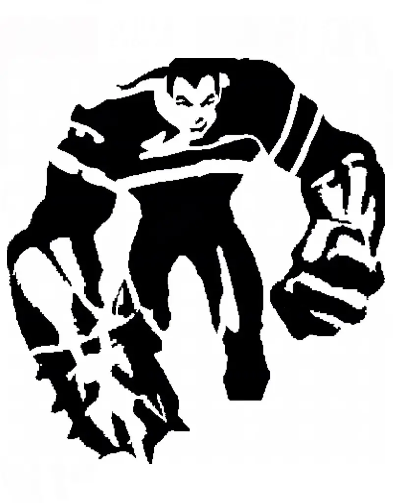 Free Digital Art STL Download - The Sandman Stencilby SMT_M 🦊