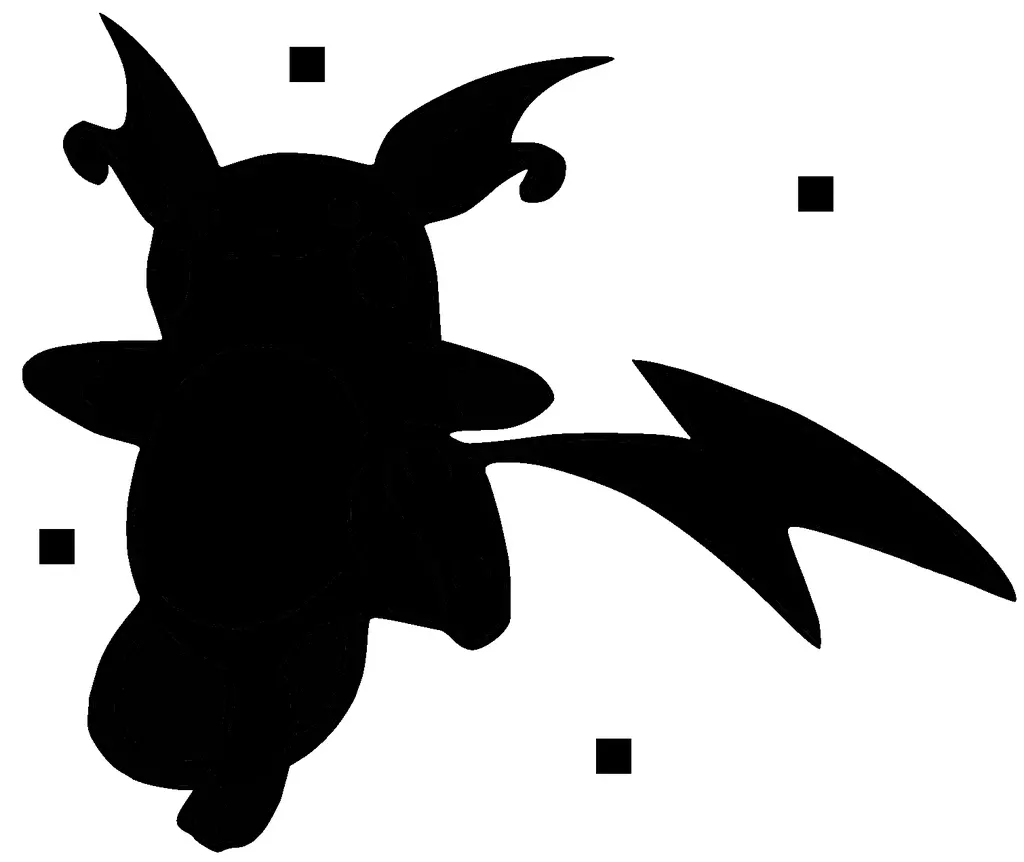 Free Digital Art STL Download - 026 Raichu stencilby SMT_M 🦊