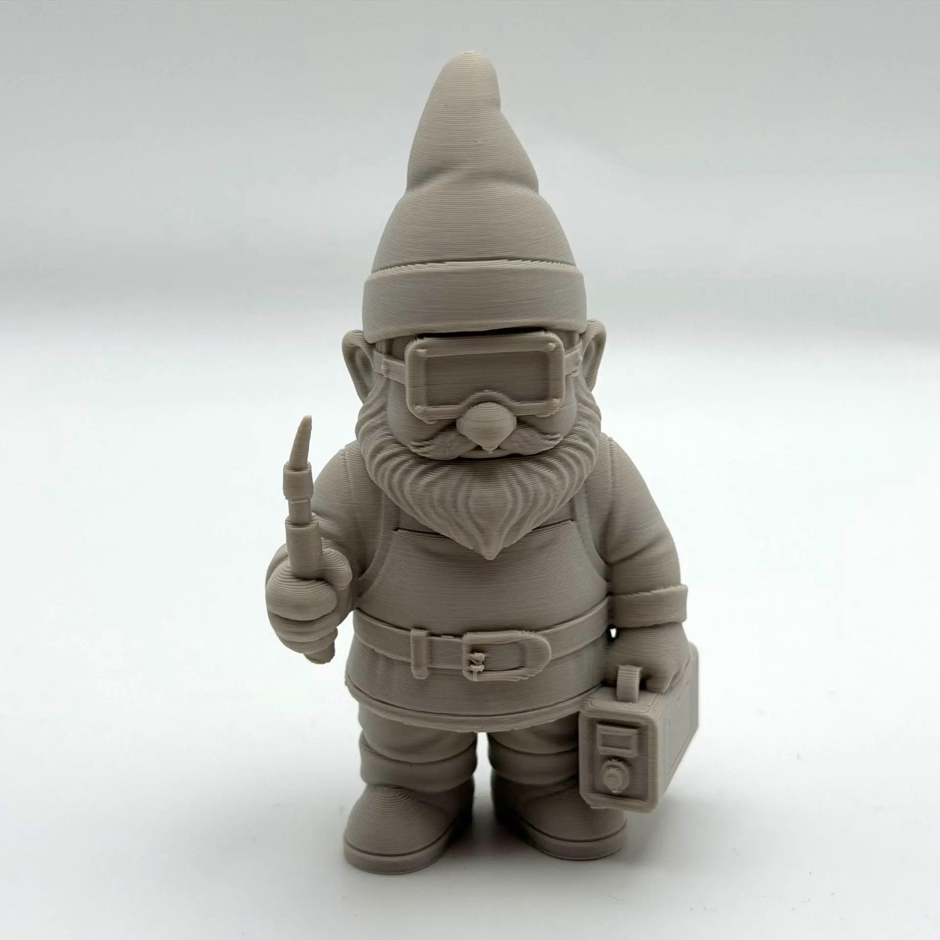 3D Printer Files | 3MF File | Welder Garden Gnome | Creality Cloud