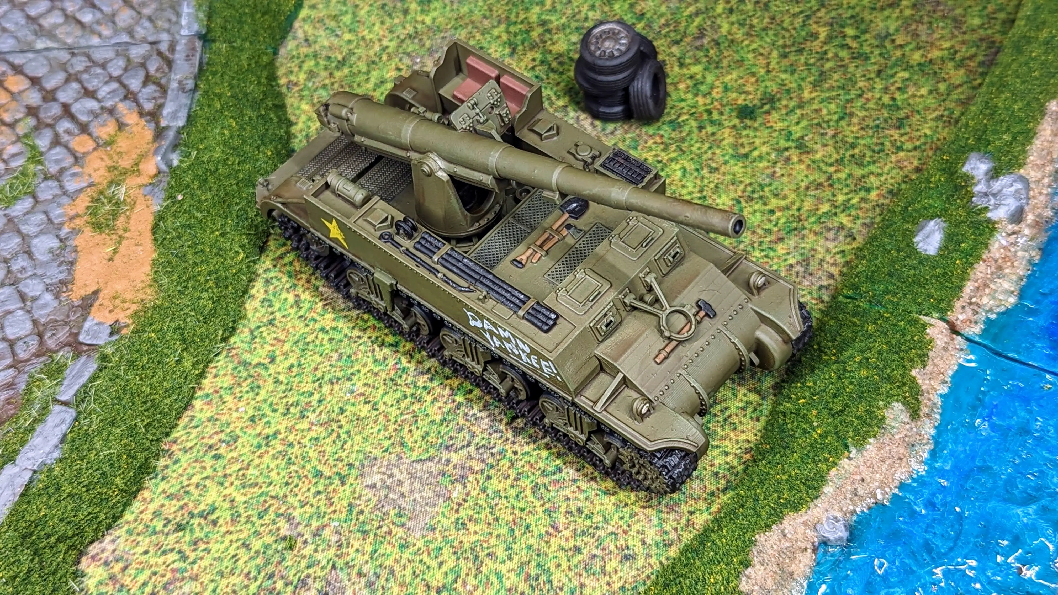 Other STL Download - M12 Gun Motor Carriage (US, WW2)by Wargame3D