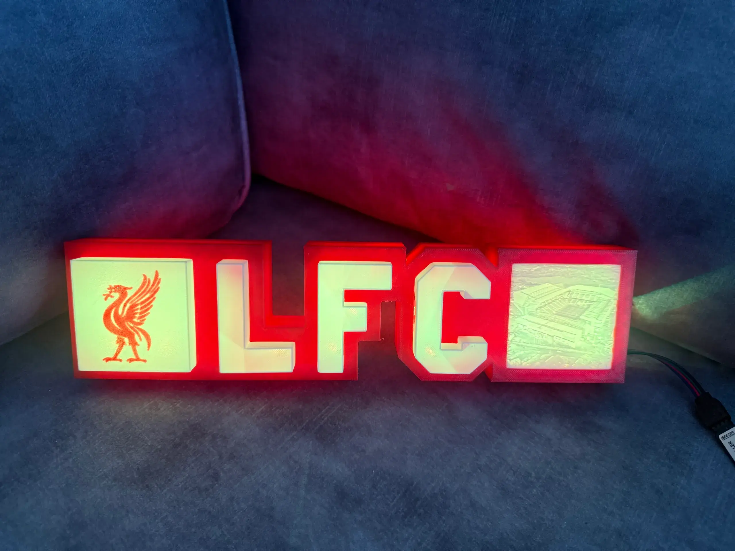 3D Printer Files | 3MF File | Liverpool Football Club (LFC) Light Box ...