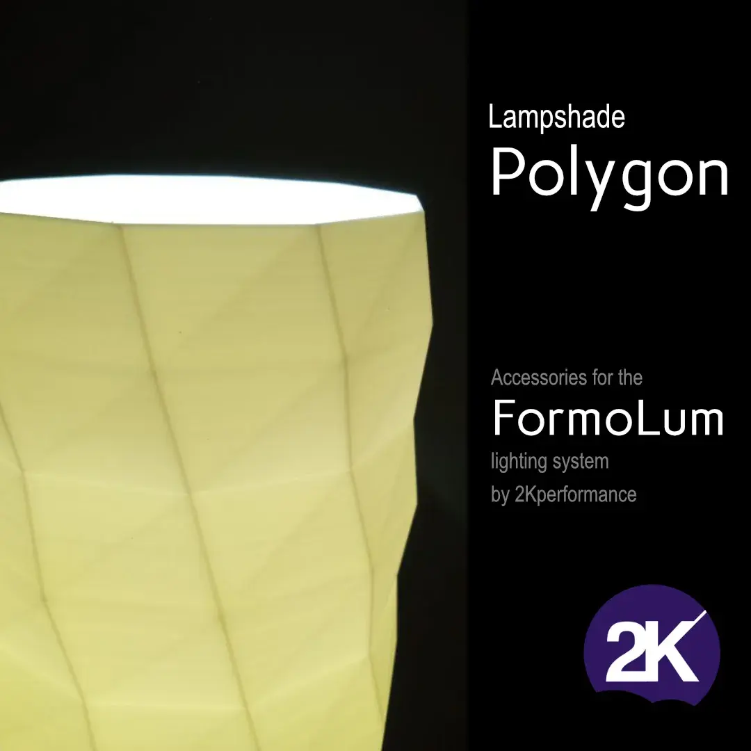gratuita Lighting & Lamps STL Descarga - Lampshade POLYGON for the ...
