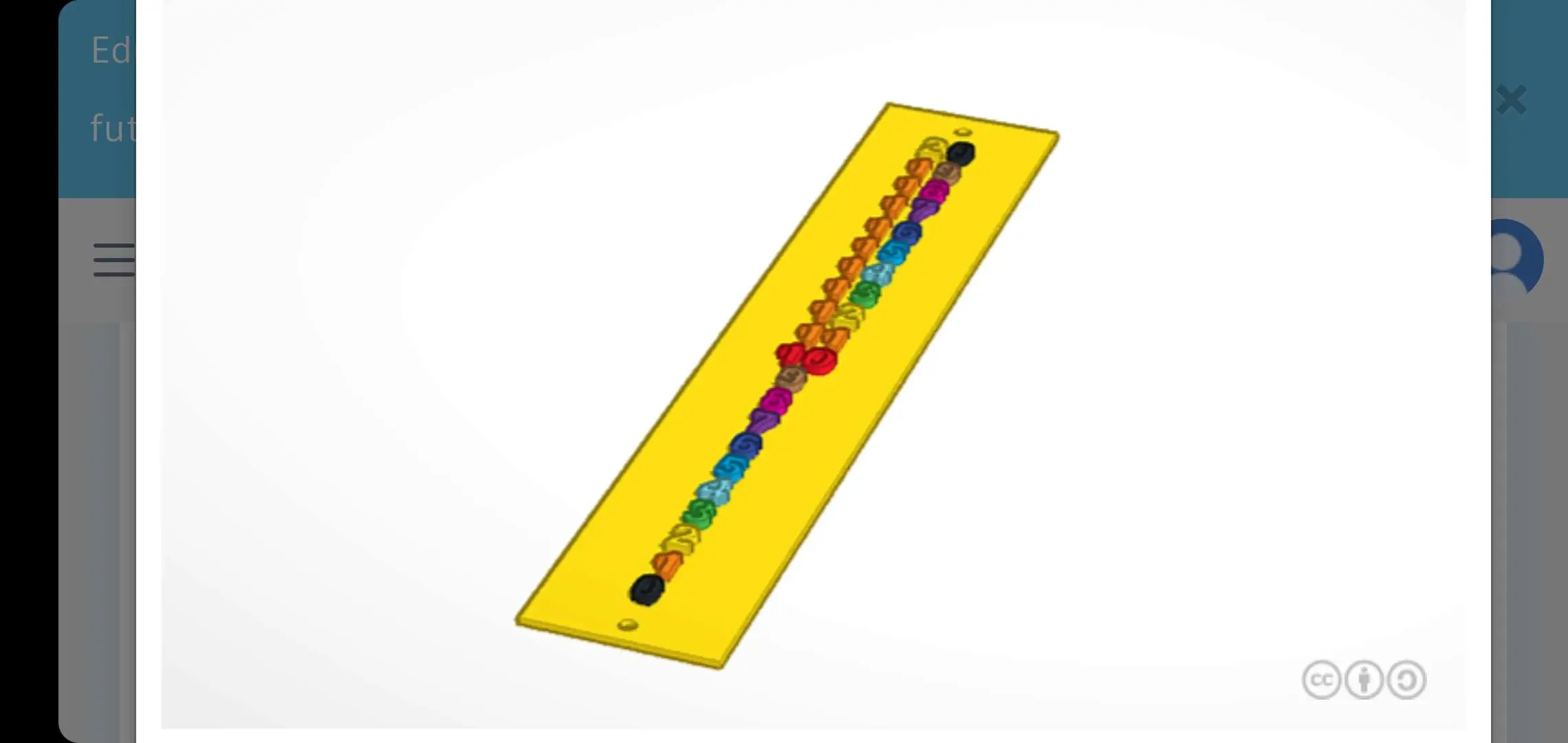 Free Other STL Download - linea dei numeriby Caterina Giorgi