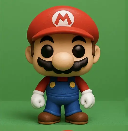 Characters & Creatures STL Download - FUNKO POP SUPER MARIOby Rubén ...