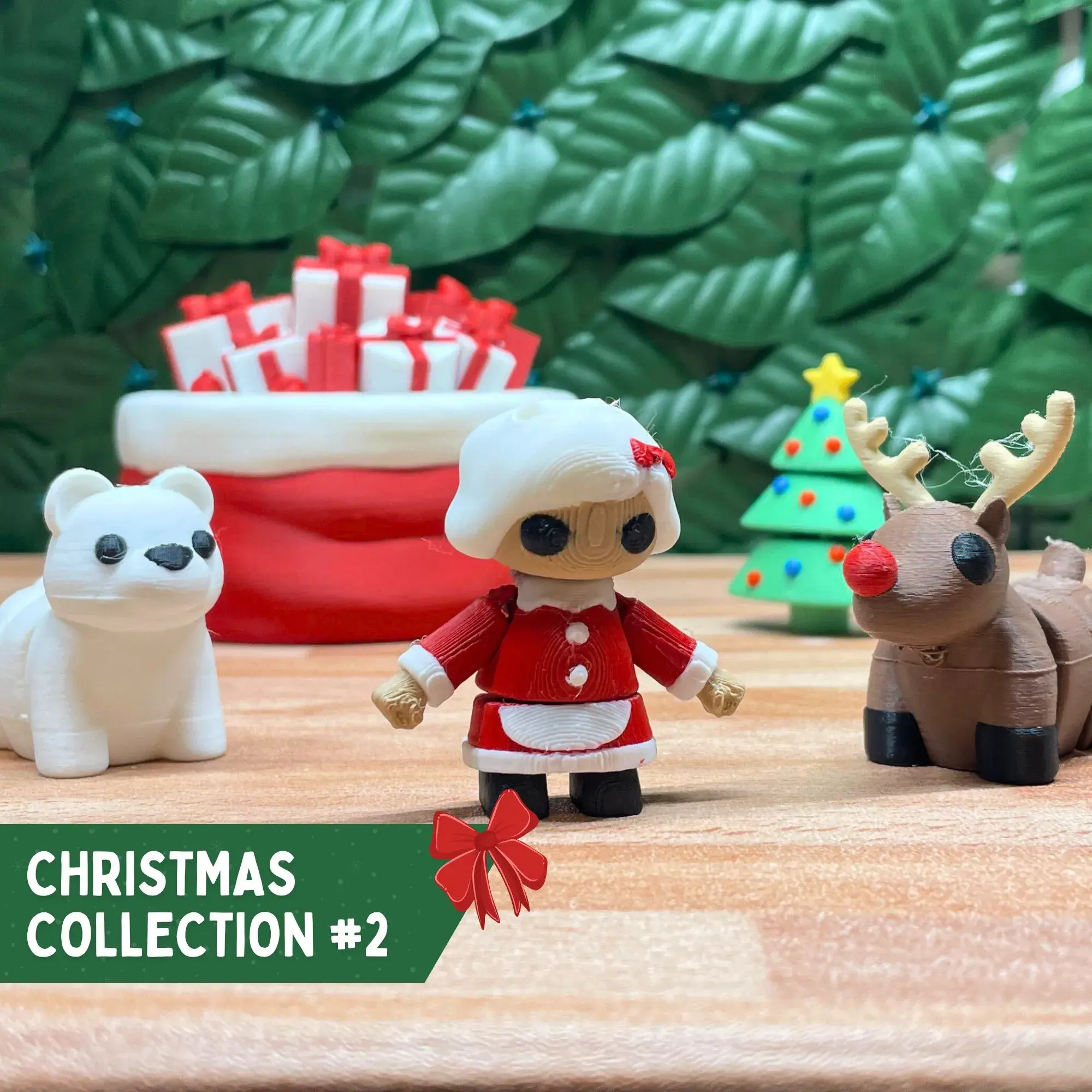 3D Printable Christmas Pack #2 | 3D models download | Creality Cloud