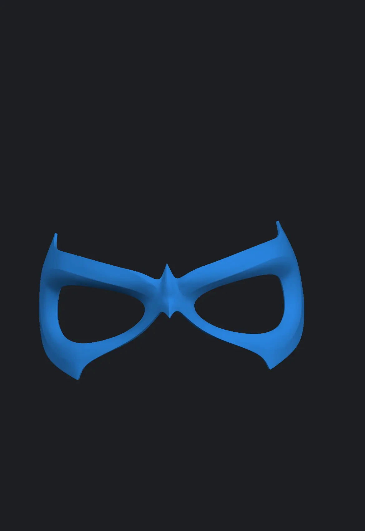 3D Printer Files | 3MF File | Nightwing Mask v2 | Creality Cloud