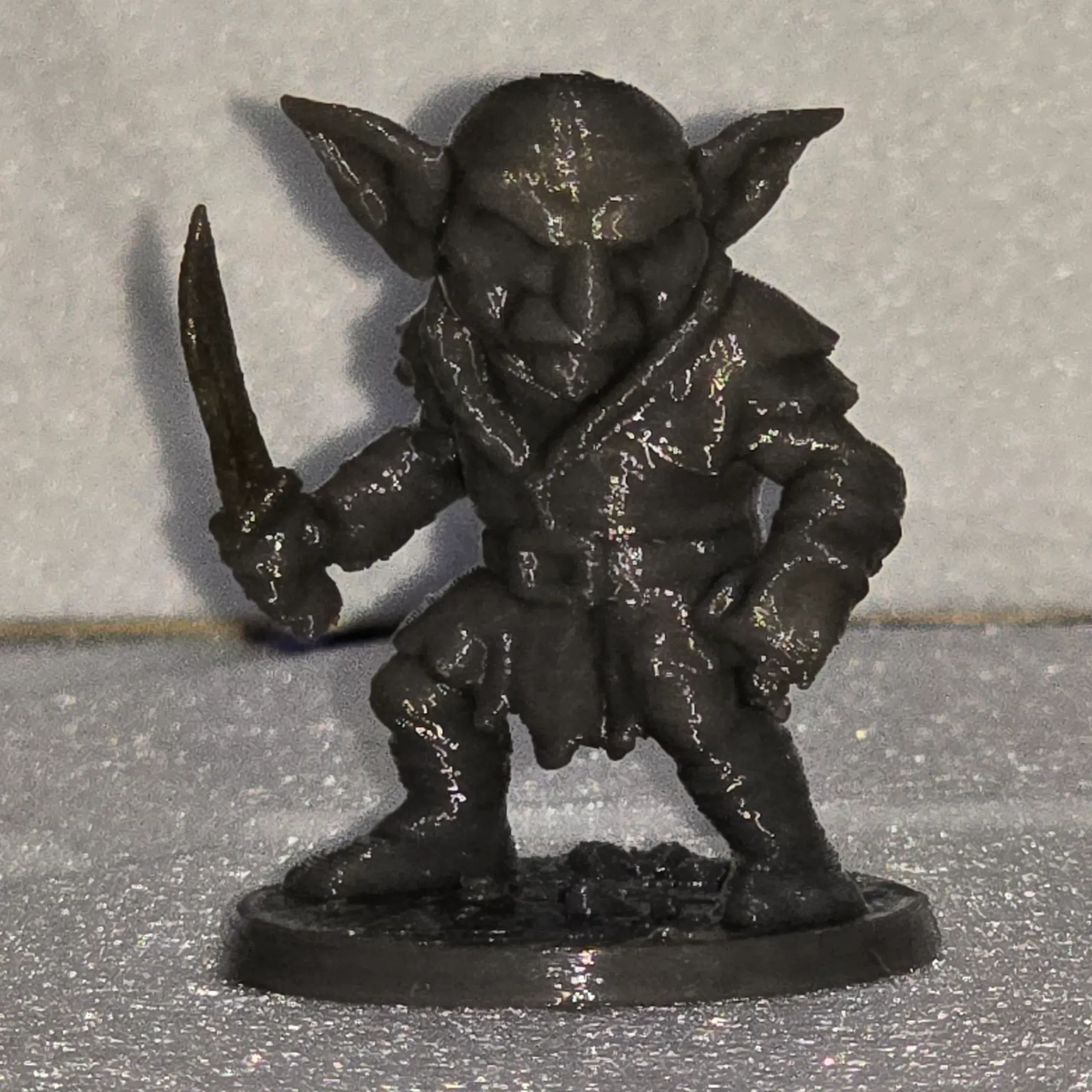 3D Printer Files | 3MF File | Goblin with knife / dagger | Creality Cloud