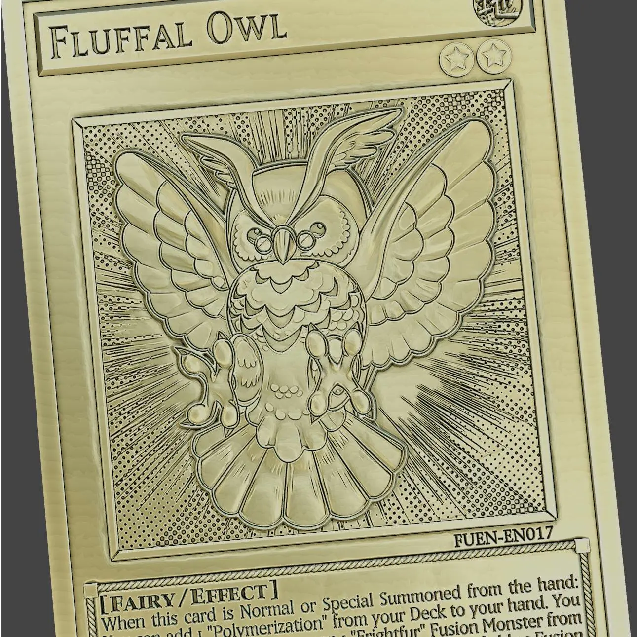 Archivos de impresora 3D | Archivo 3MF | Fluffal Owl - yu-gi-oh ...