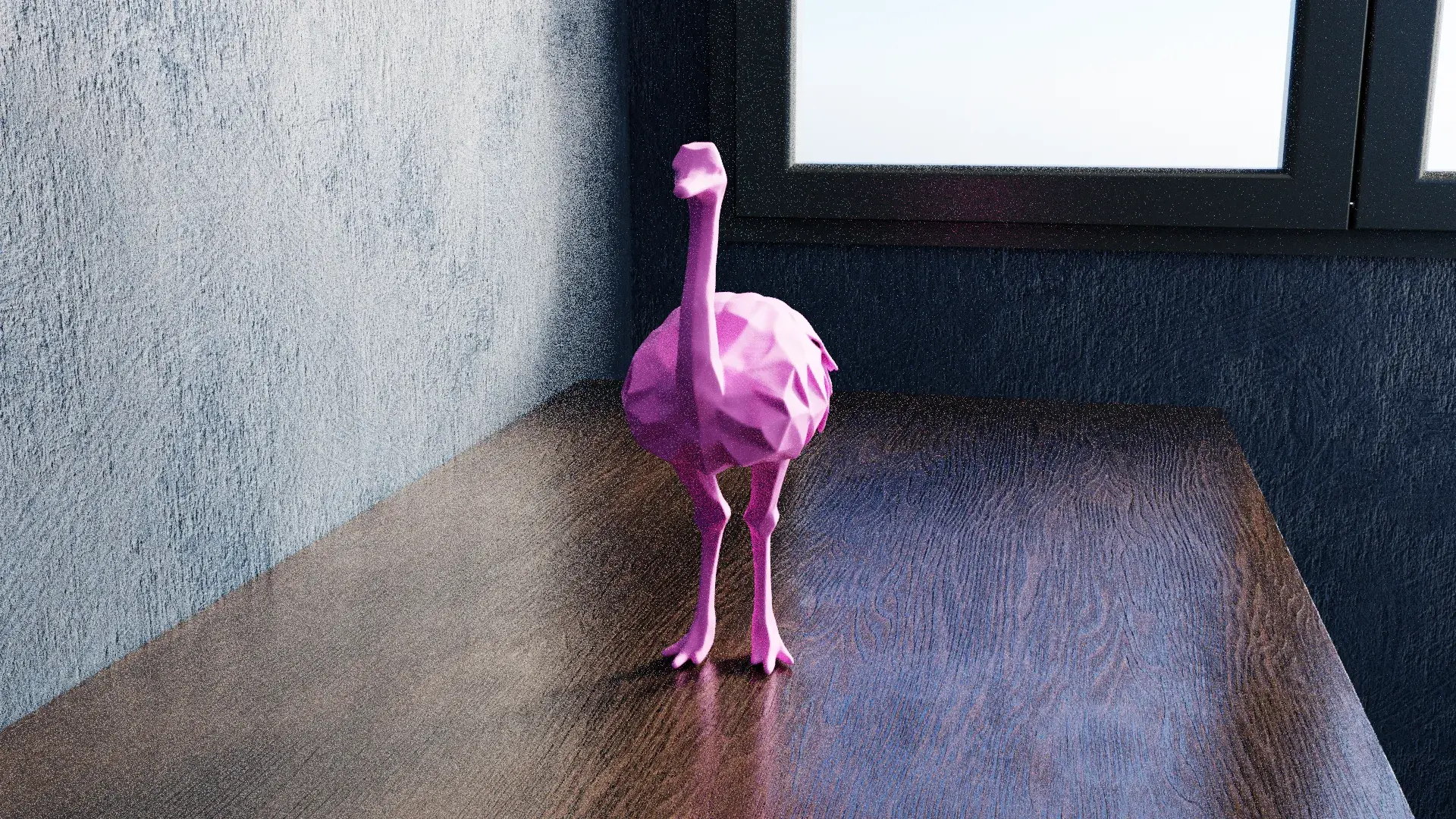 3D Printer Files | 3MF File | Low Poly Ostrich | Creality Cloud