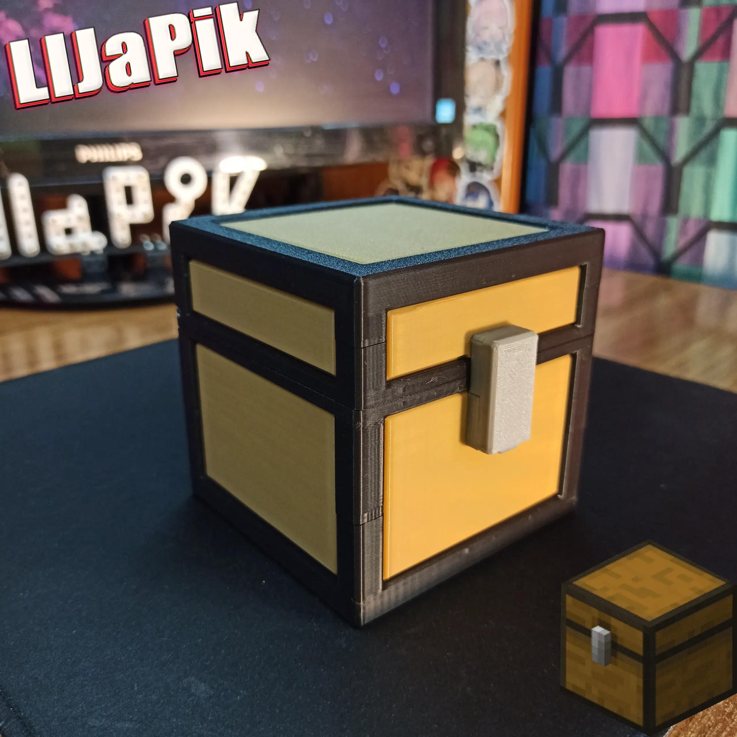 Other STL Download - Minecraft stash / Сундук Майнкрафт / Сhest / Piggy ...