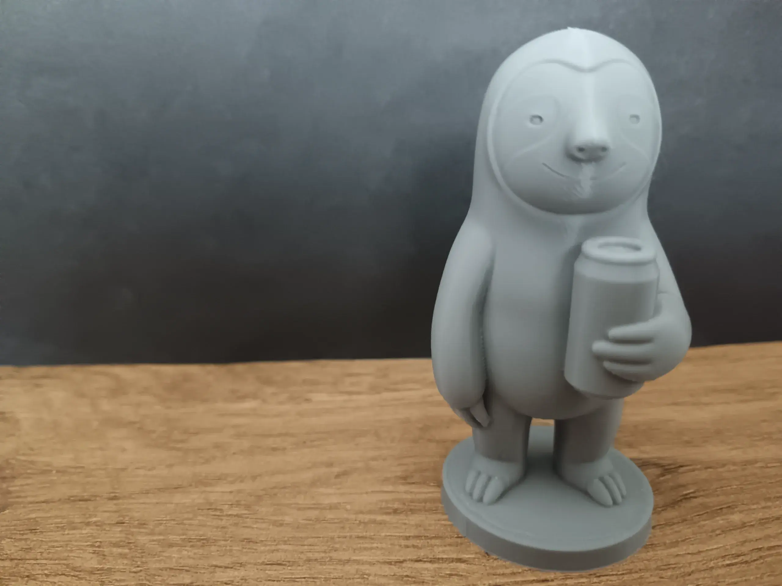 3D Printer Files | 3MF File | Sloth with energy dring | Creality Cloud