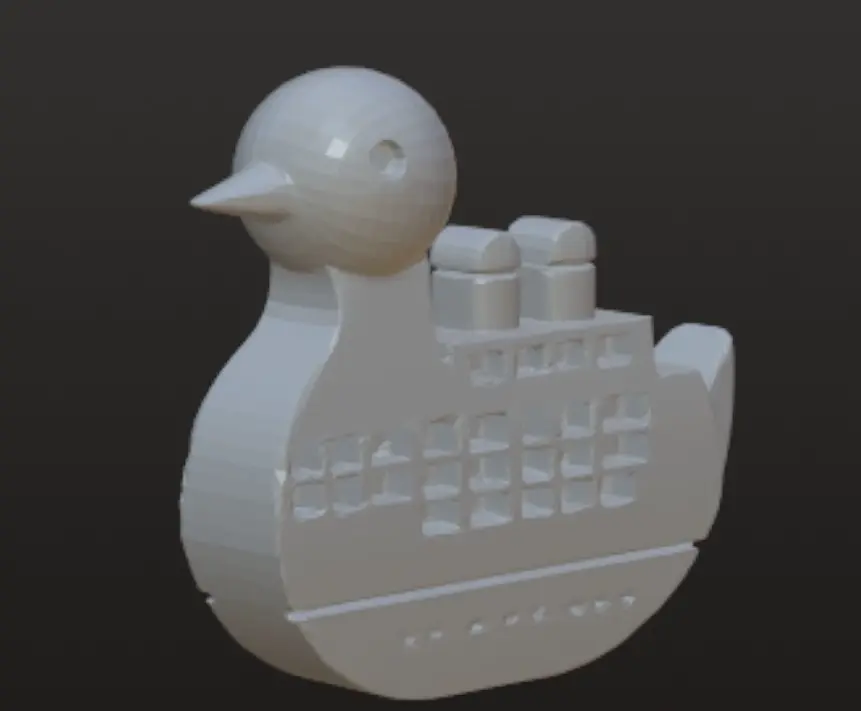 Other STL Download - Duck ship body by Animalia 3D