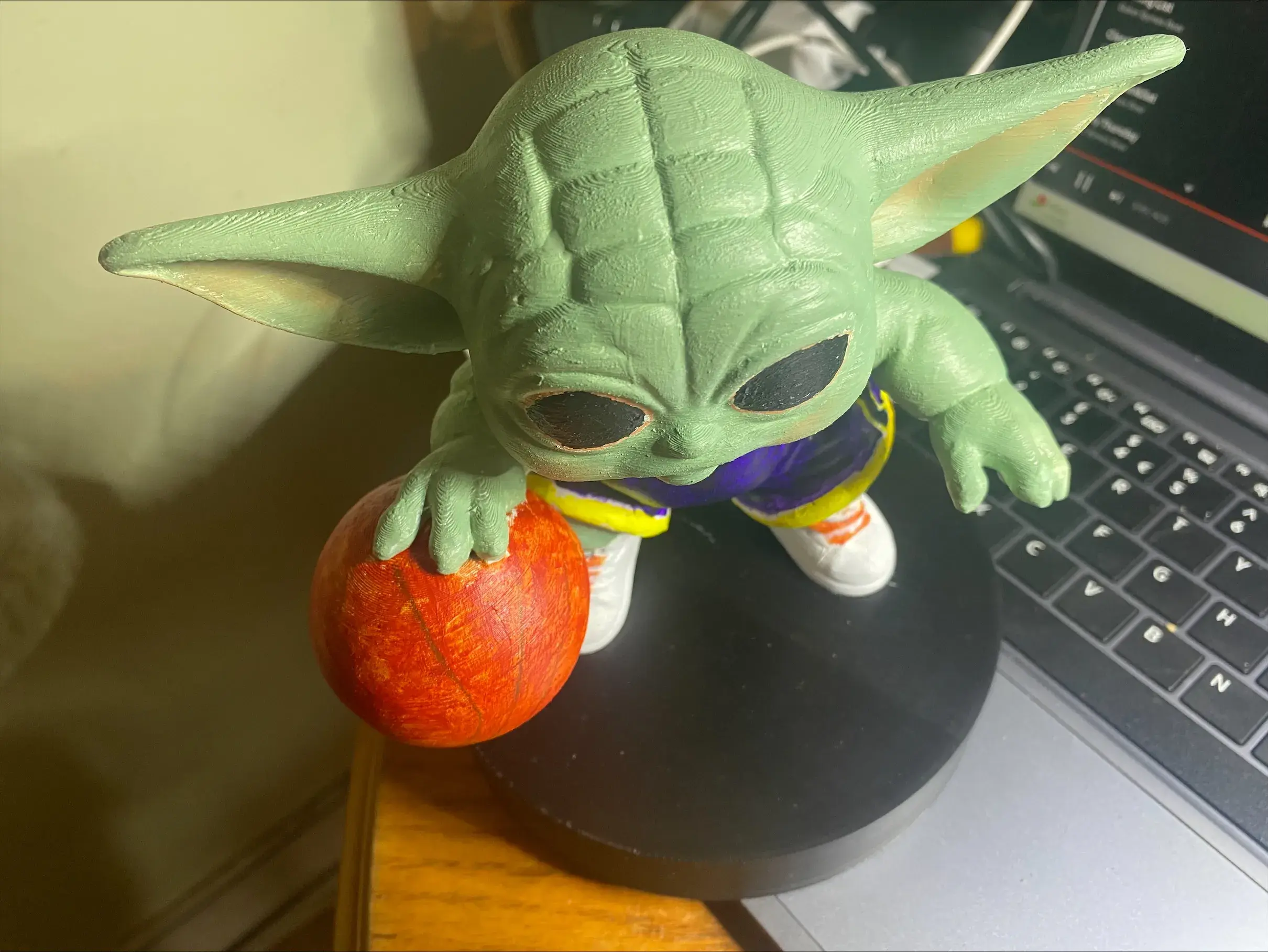 Ücretsiz Other STL indir - Star Wars Basketball Grogu ( Baby Yoda ...
