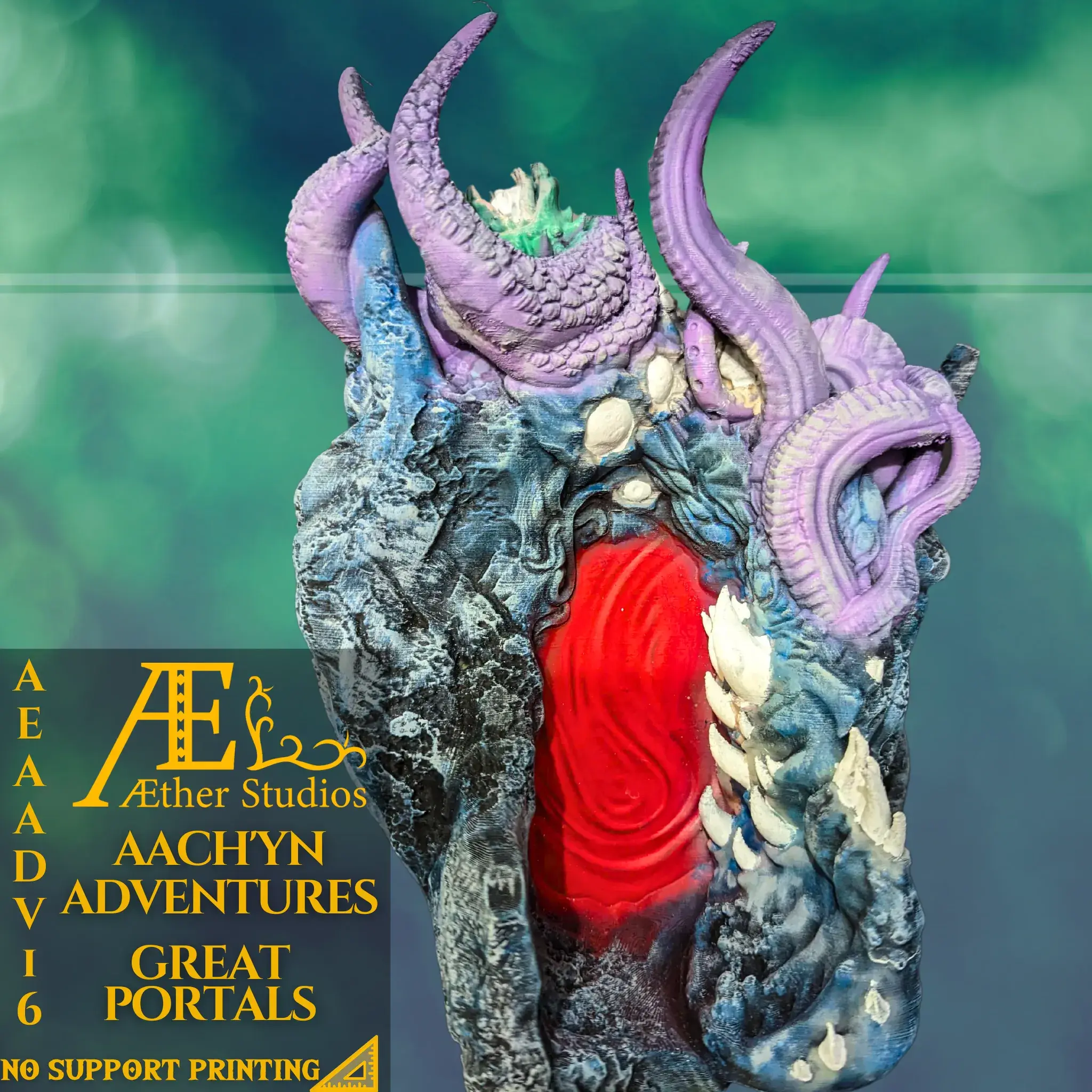Characters & Creatures STL Download - AEAADV16 - Great Portals of Aach ...