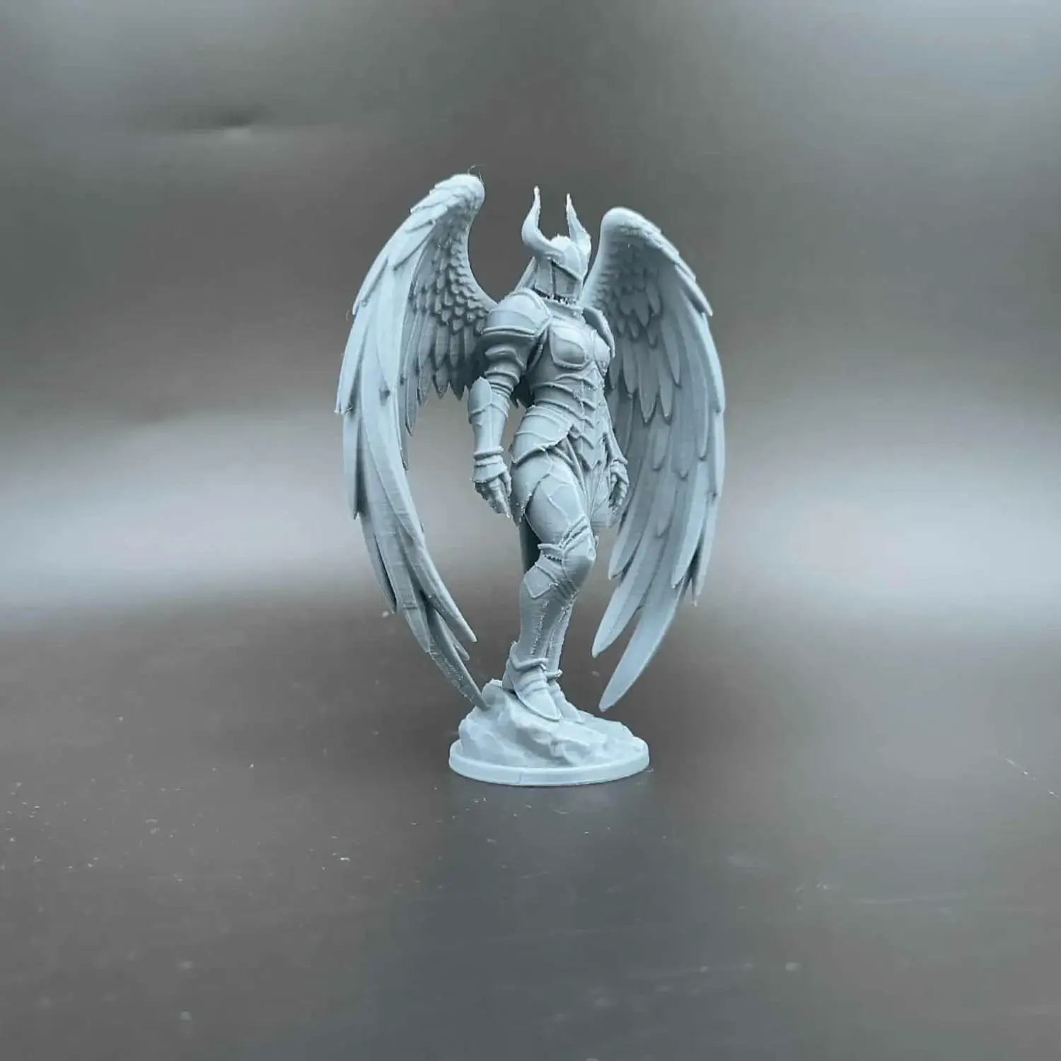 3D Printer Files | 3MF File | Female Angel Warrior Statute in Full ...