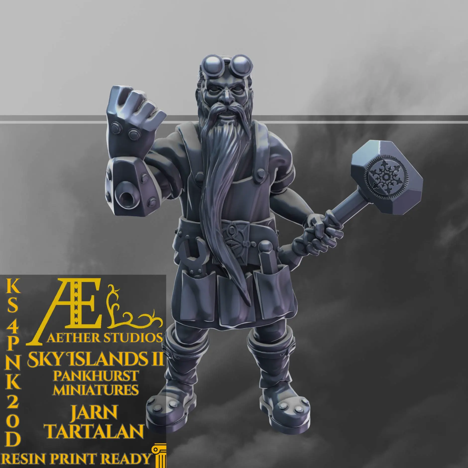 Characters & Creatures STL Download - KS4PNK20D - Jarn Tartalanby ...