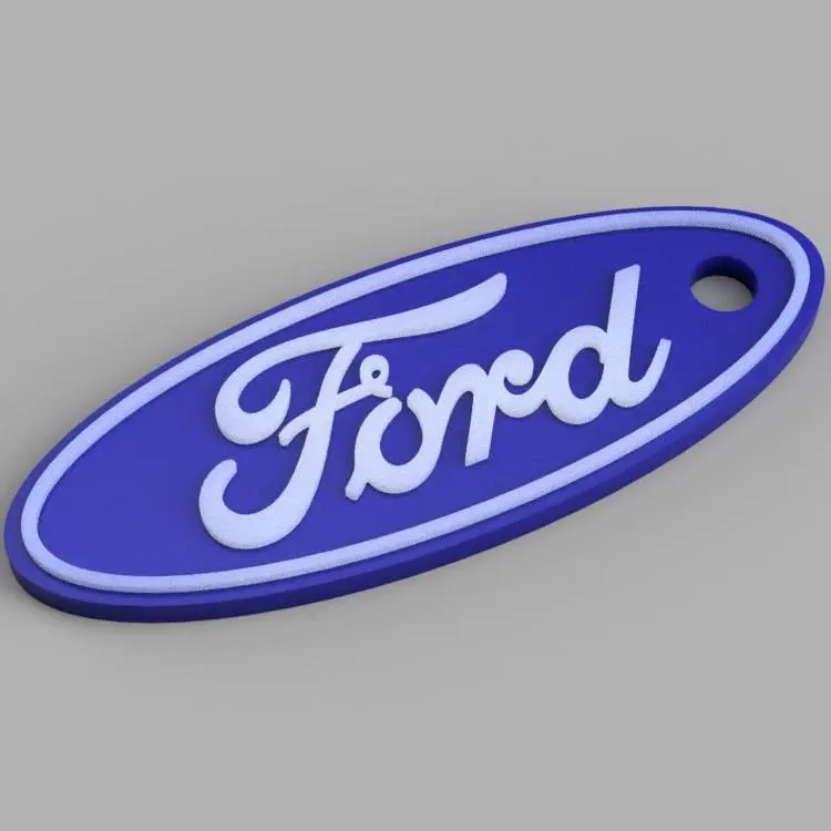 3D Printer Files | 3MF File | Ford keychain | Creality Cloud