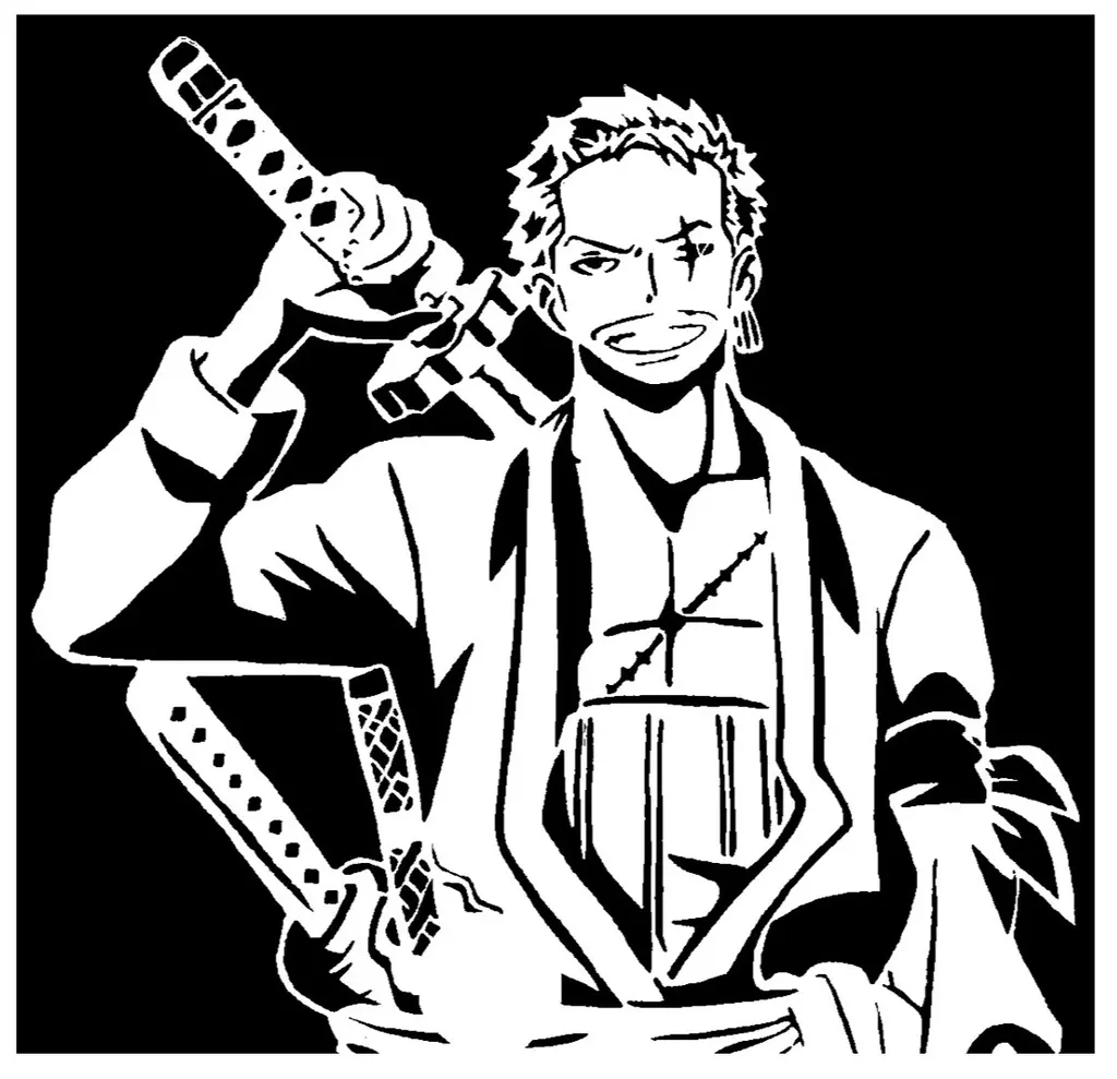 Free Other STL Download - 2D Roronoa Zoro (zolo)by SMT_M 🦊