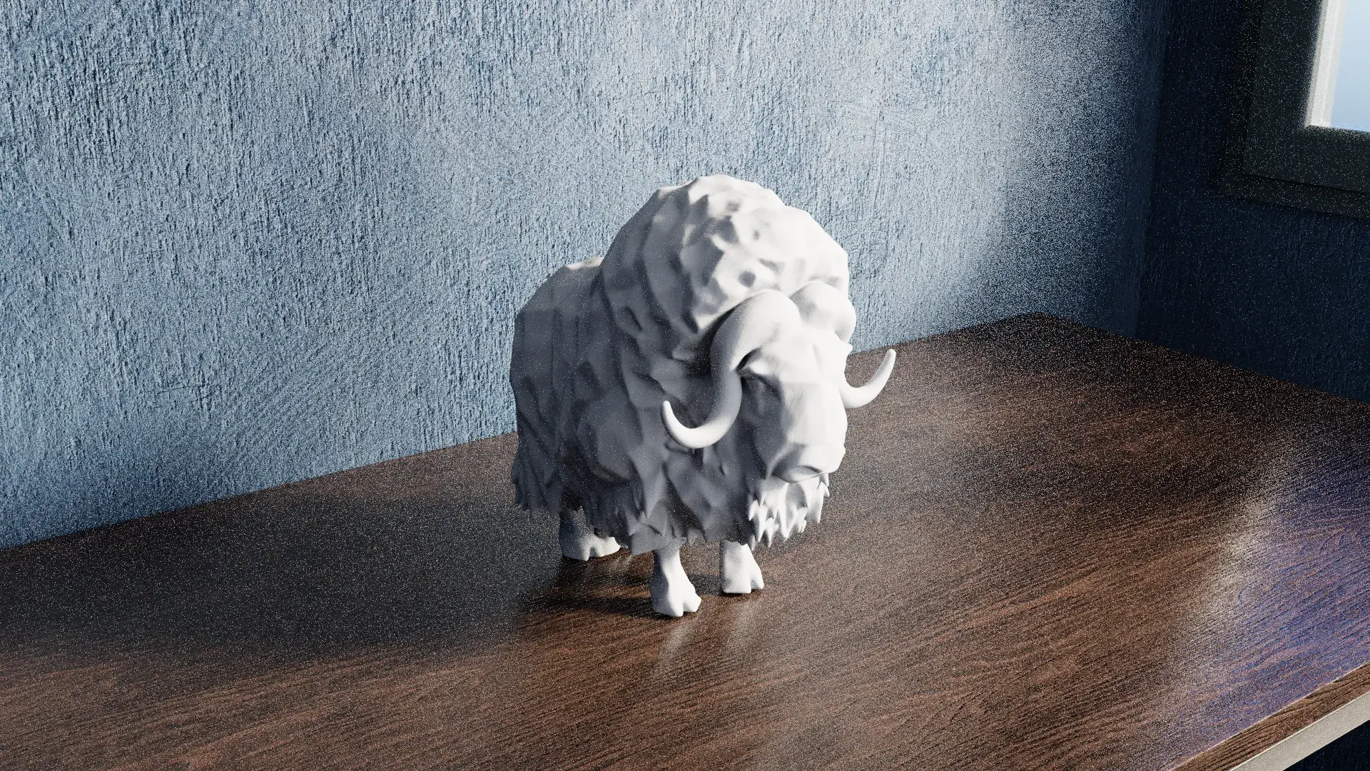 3D Printer Files | 3MF File | Low Poly Musk Ox | Creality Cloud