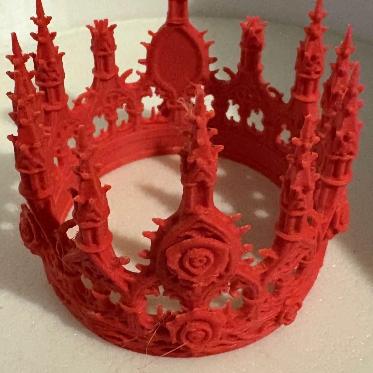 3D Printer Files | 3MF File | Gothic Rose crown | Creality Cloud