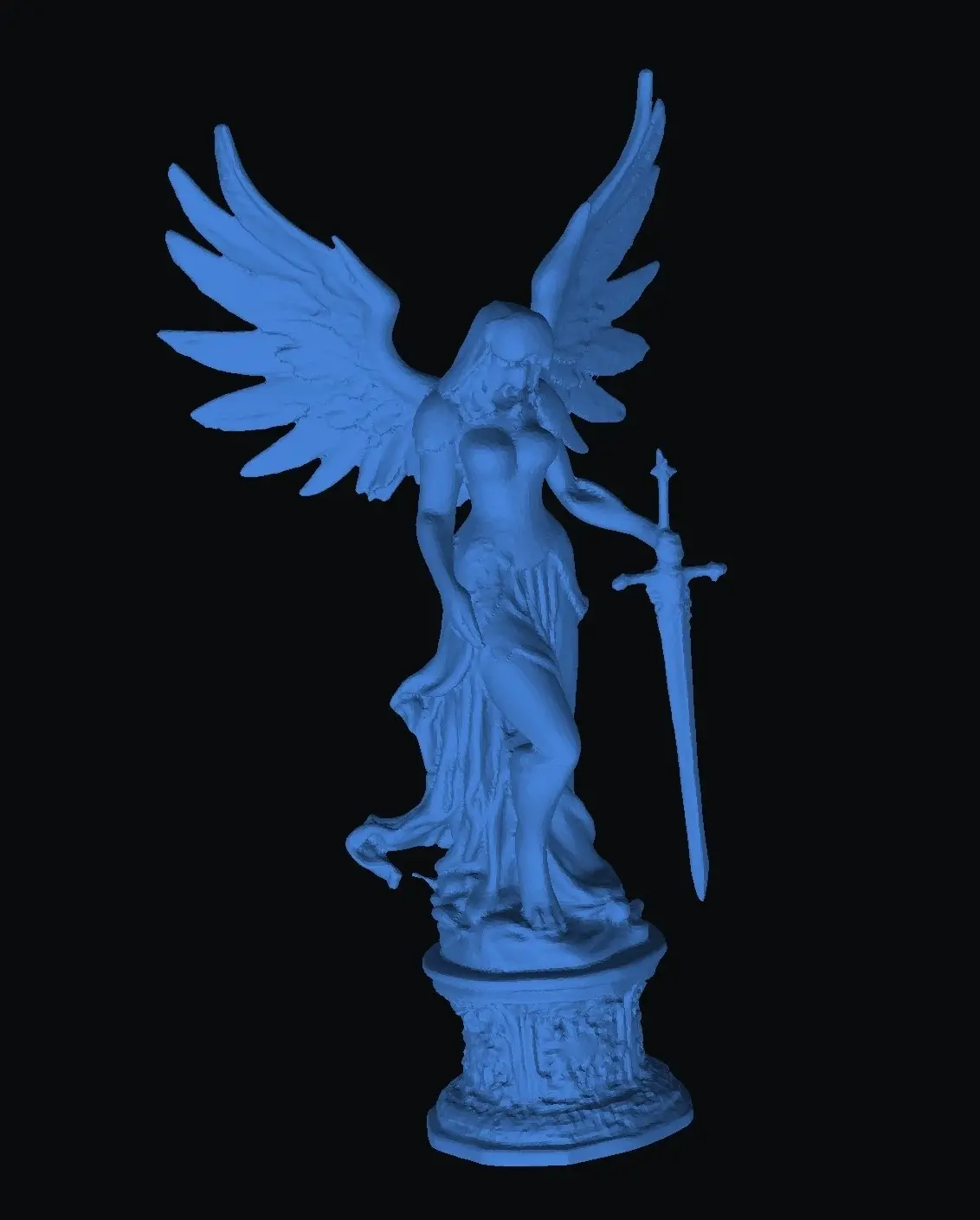 3D Printer Files | 3MF File | Valkyrie in Mourning version 3 | Creality ...