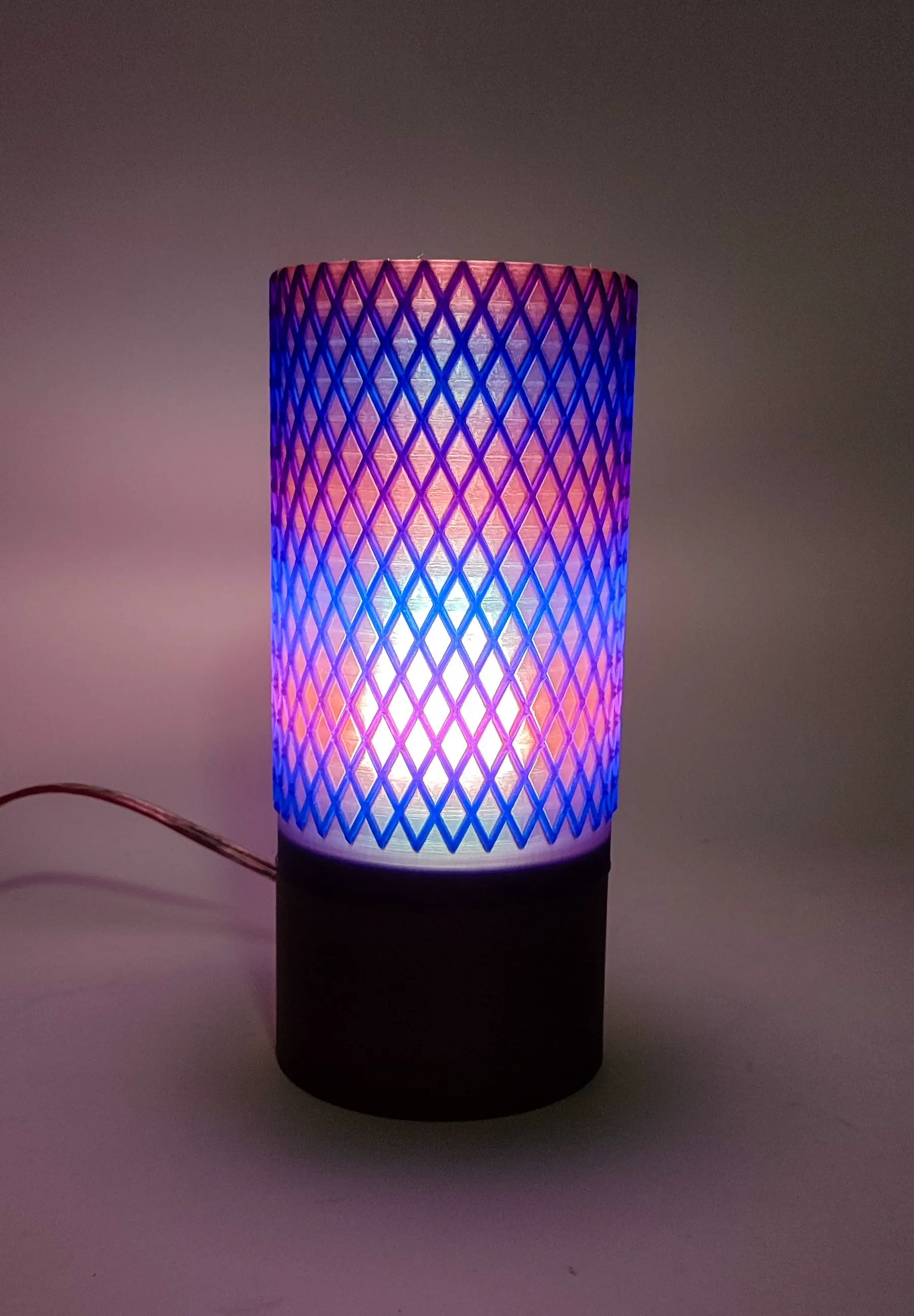 Lighting & Lamps STL Download - Lamp (Weave) 2V.by Shack3D_print