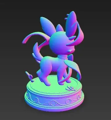3D Printer Files | 3MF File | pokemon sylveon | Creality Cloud