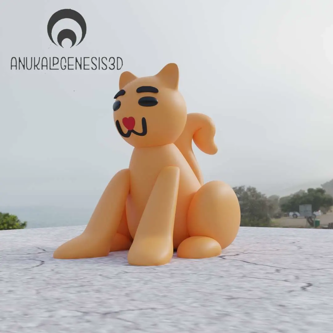 Lindo gato kawaii | 3D models download | Creality Cloud