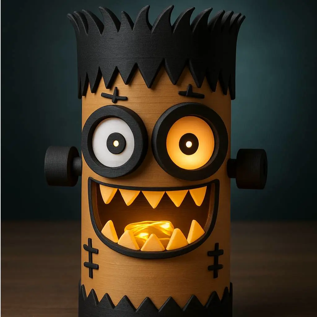 Home Decorations & Ornaments STL Download - Frankenstein Halloween ...