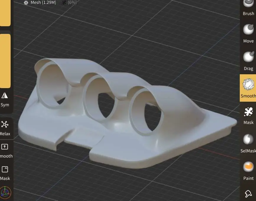 3D Printer Files | 3MF File | gen 1 chevy cruze center dash gauge pods ...