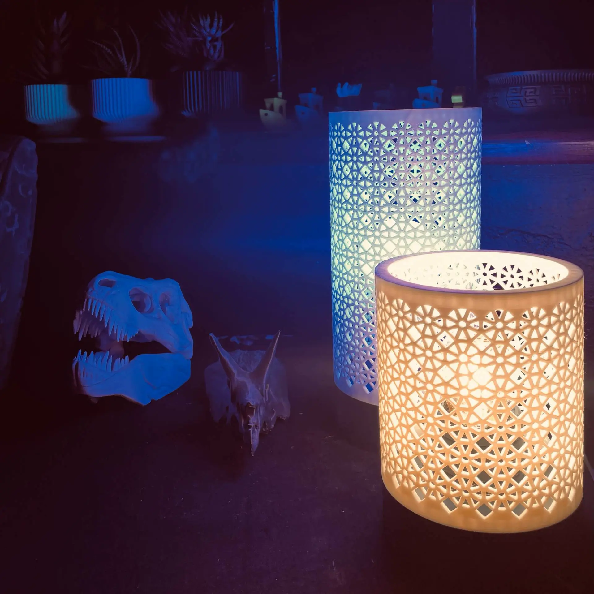 3D Printer Files | 3MF File | Geometric Lattice Lamp | Creality Cloud