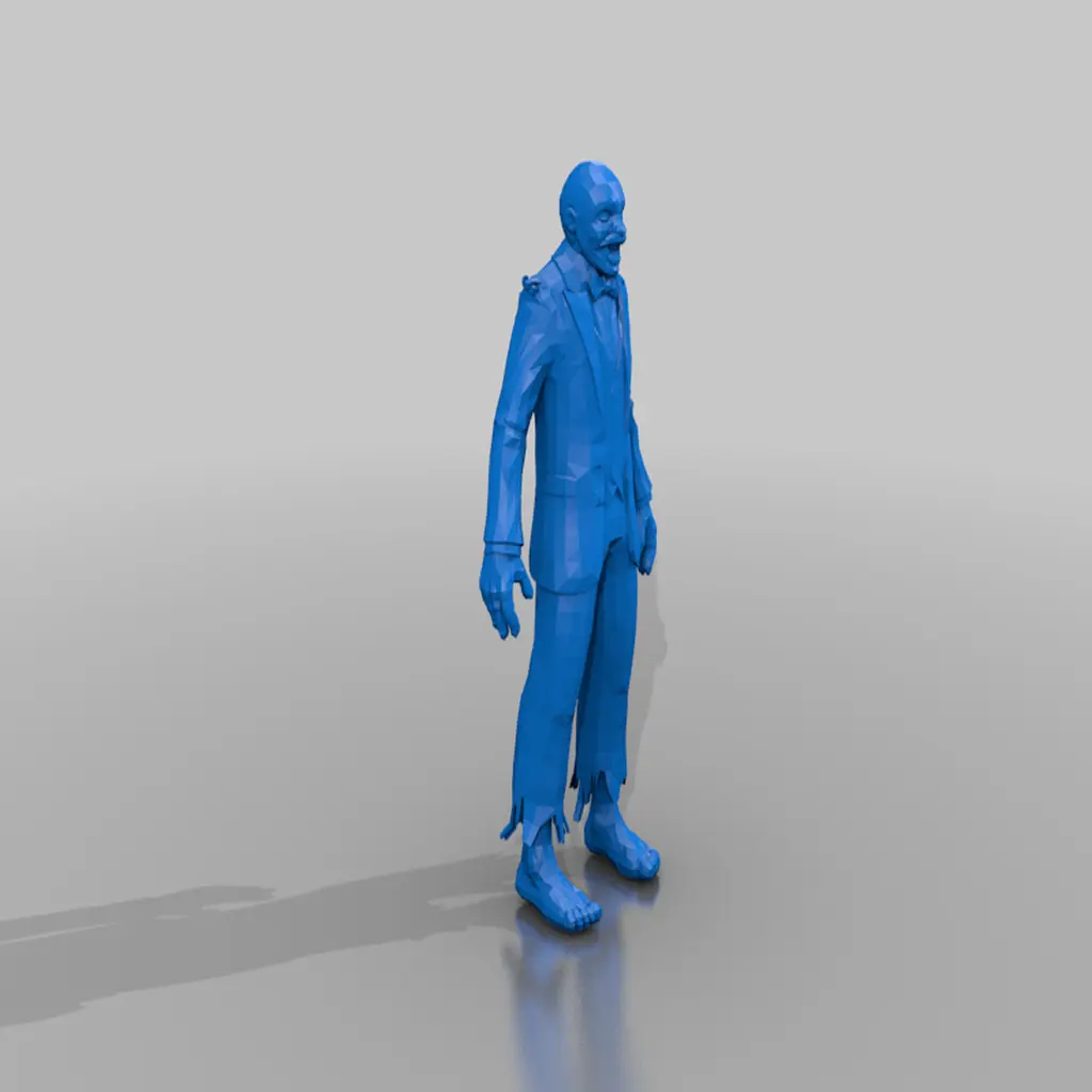 Free Characters & Creatures STL Download - slender clown - t-modelby ...