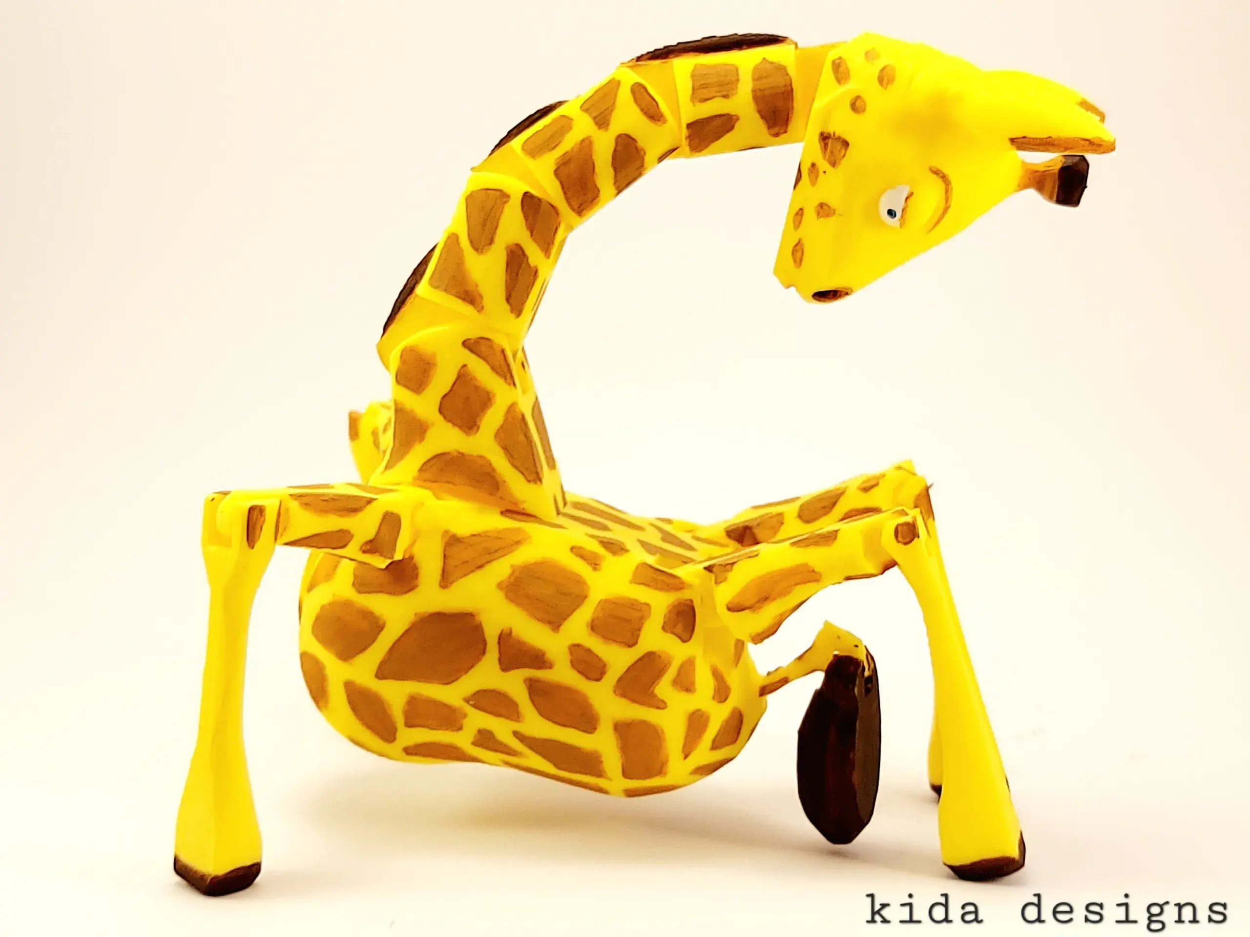 3D Printer Files | 3MF File | Articulated Giraffe (Print-in-place) | Creality Cloud