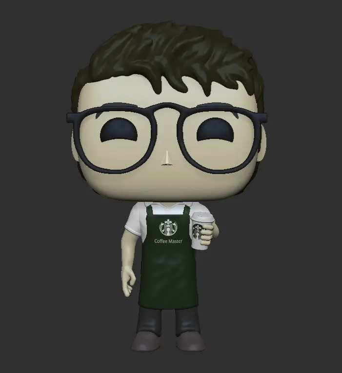 Funko Starbucks 3D models download Creality Cloud