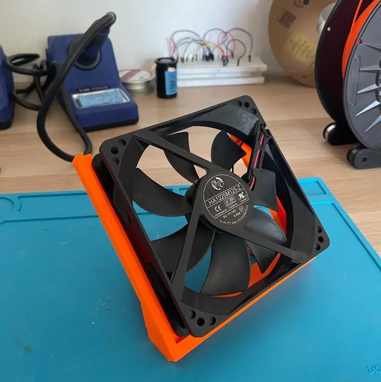 3D Printer Files | 3MF File | 120mm fan holder | Creality Cloud