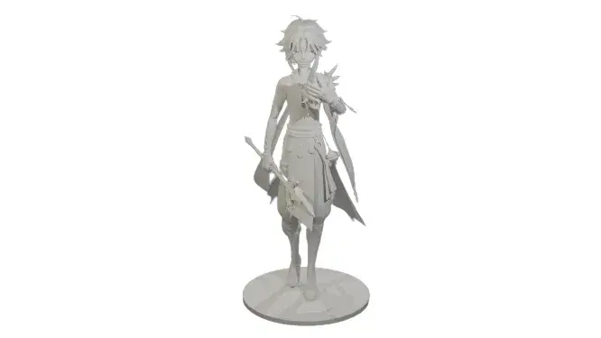 Genshin Impact Xiao V1 STL Collection | 3D models download | Creality Cloud