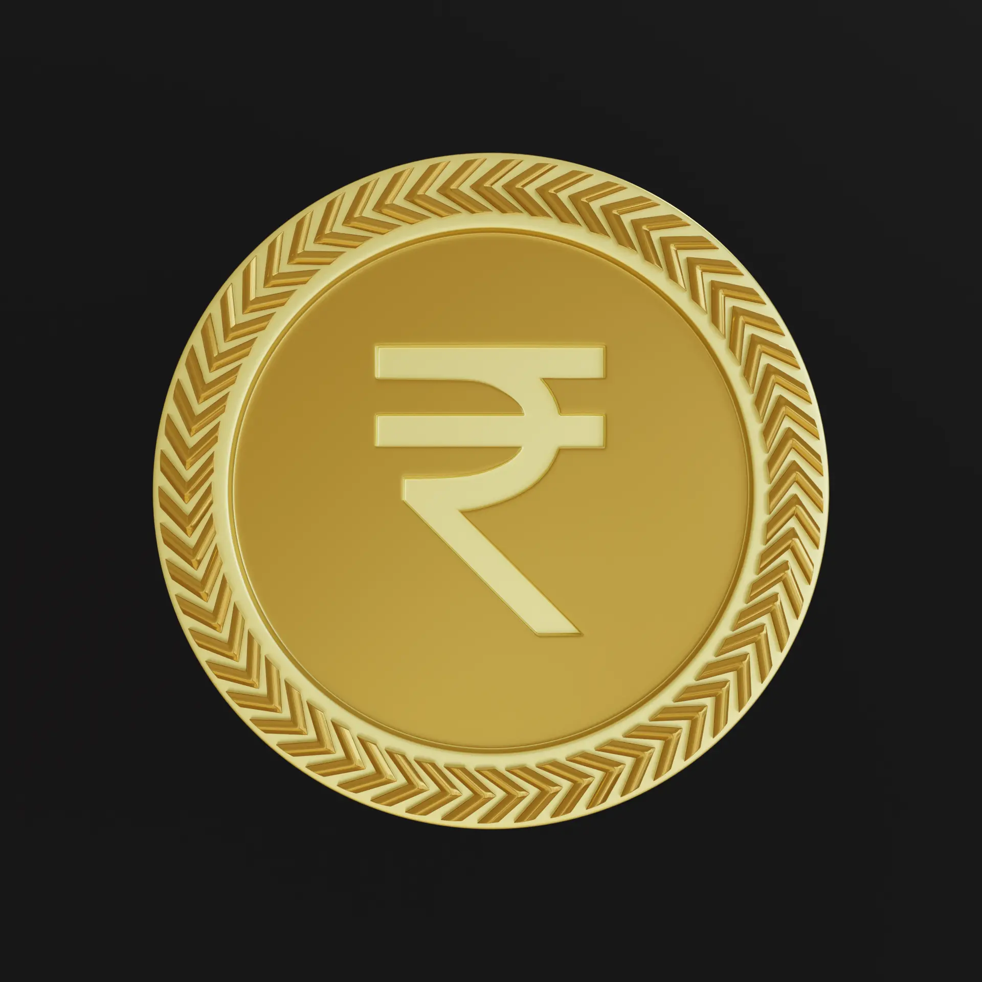Free Badges & Coins STL Download - Rupee coinby Mart 3D world