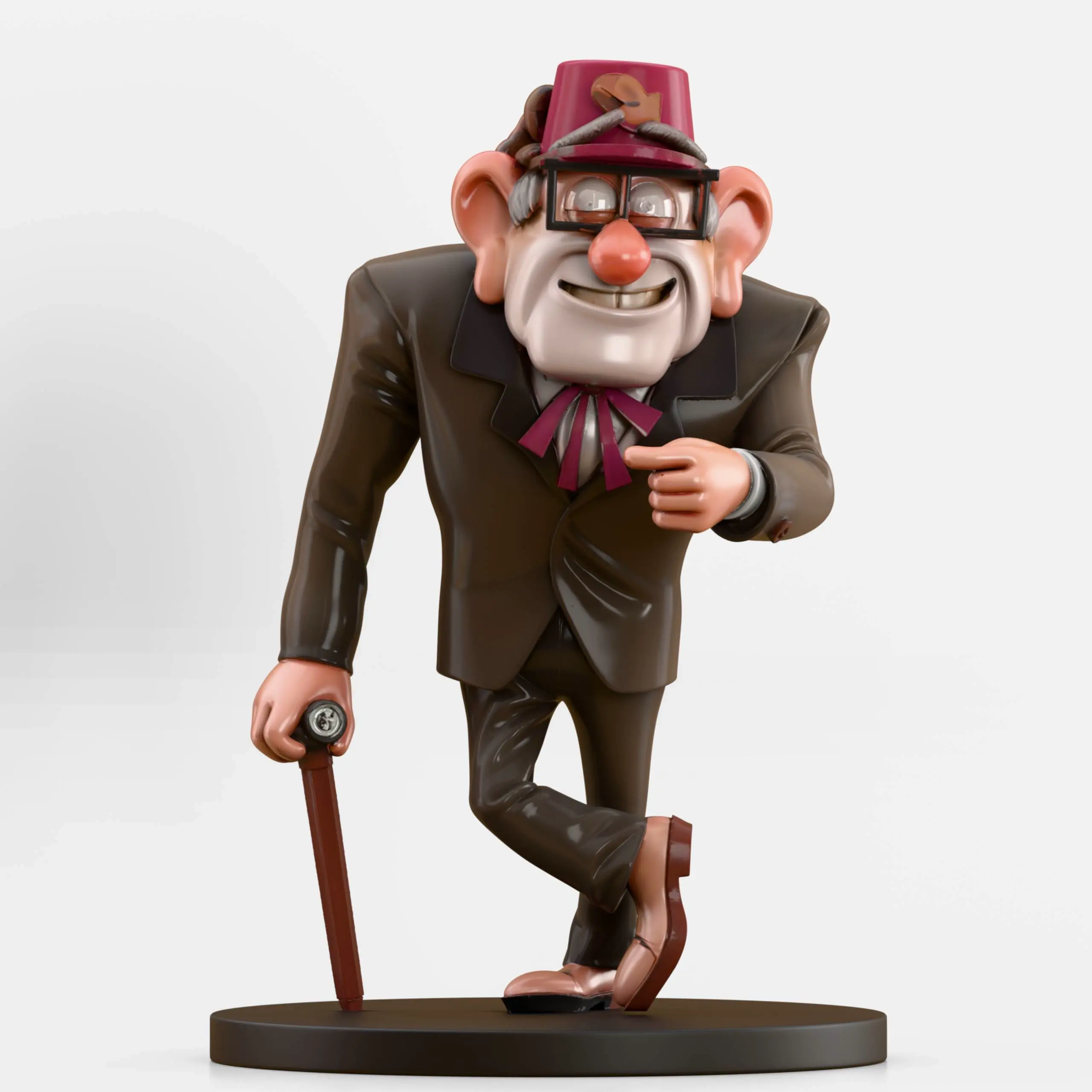 3D Printer Files | 3MF File | Grunkle Stan Gravity Falls Fan Art ...