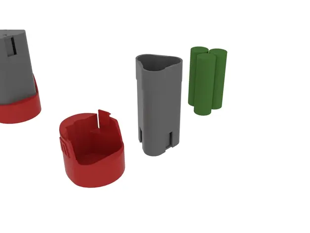 Free Tools & Spare Parts STL Download - Parkside x12 battery case by ...