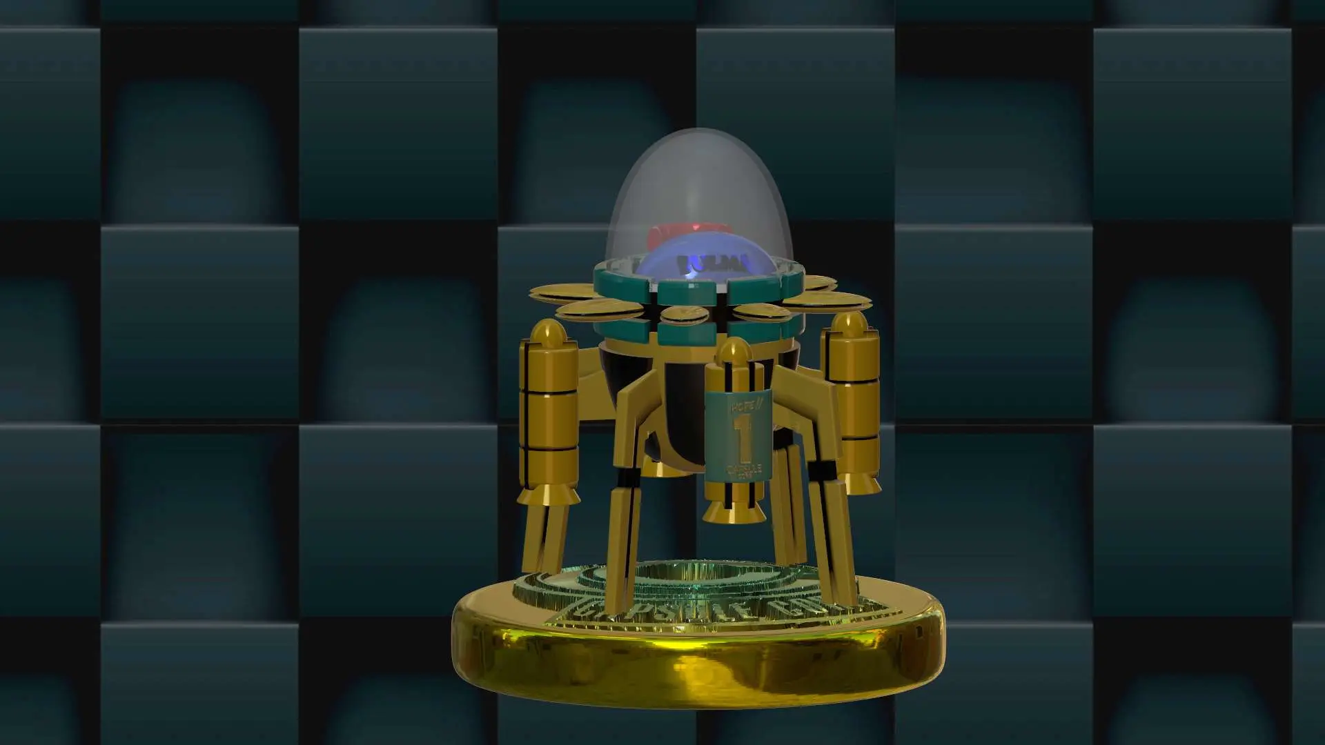 Miniature Games & Accessories STL Download - DBZ Time Machine by Dwel_R ...