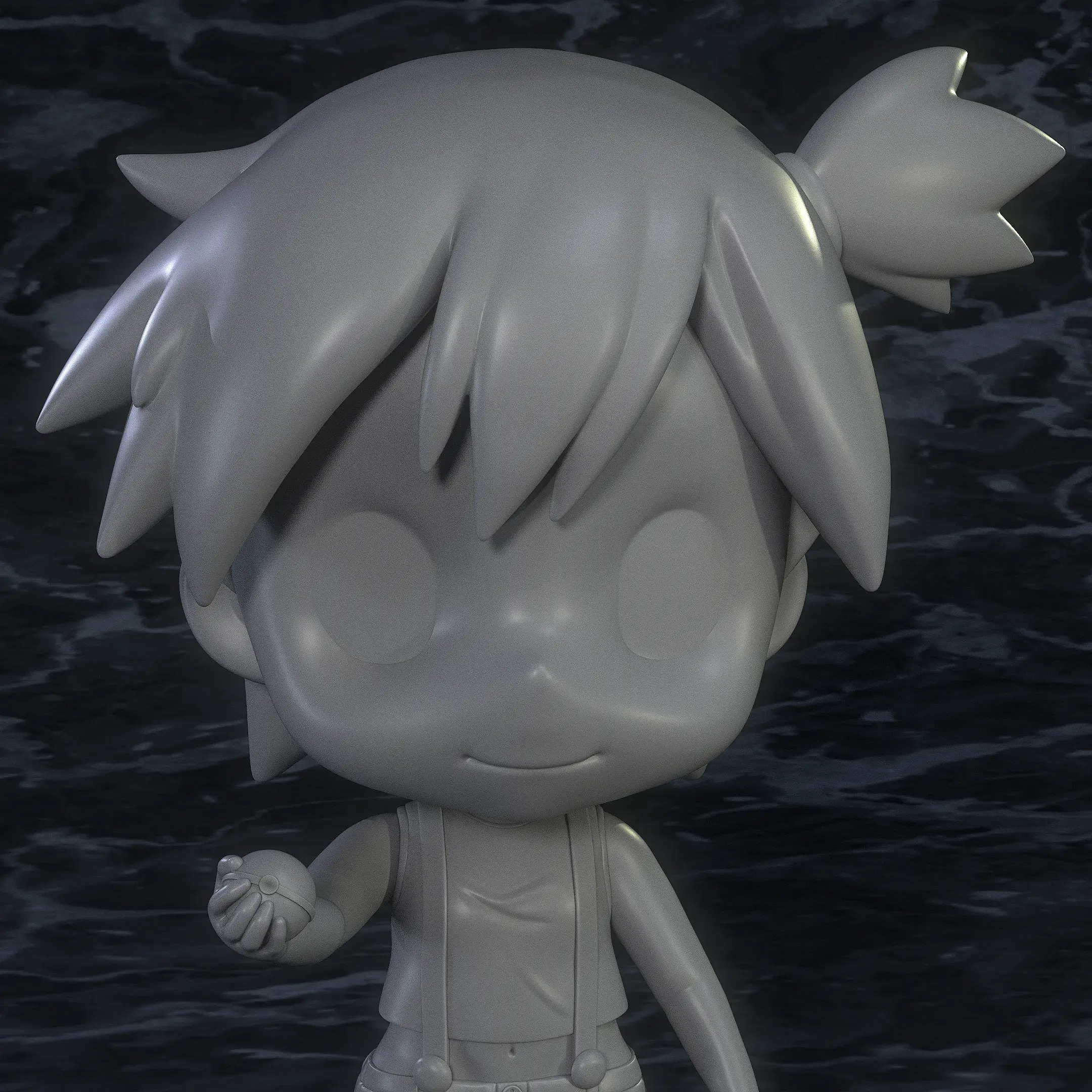 Sculptures & Artworks STL Download - Nendoroid Misty Pokemonby Th_art3
