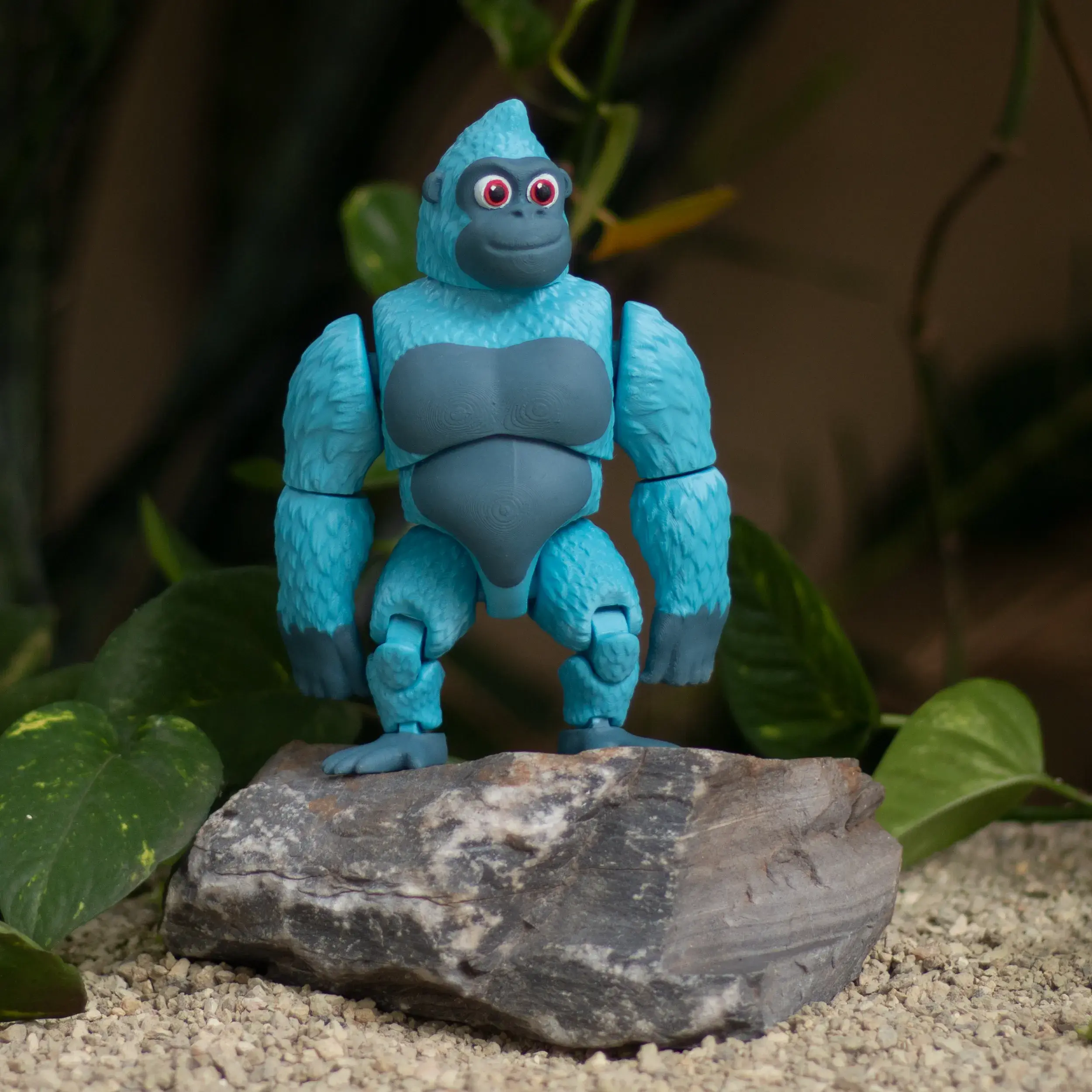 Other STL Download - GORILLA ARTICULATED, FLEXI, PRINT-IN-PLACEby ROGI ...