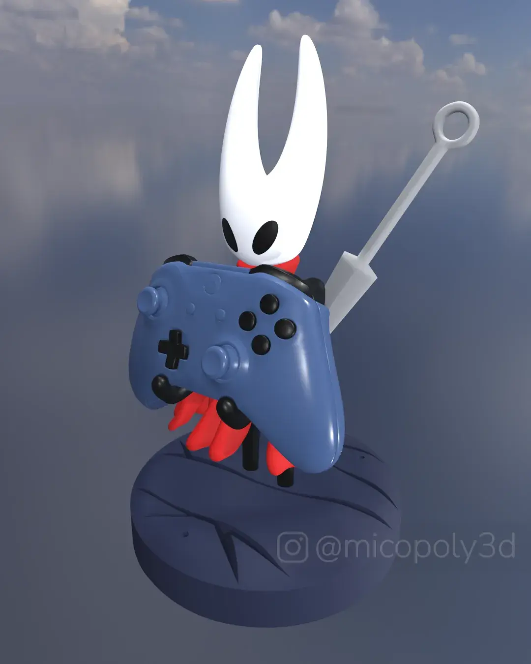 Game Props STL Download - Hornet Controller holderby Micopoly