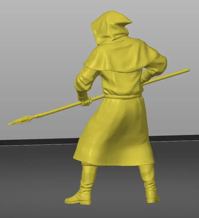 3D Printer Files | 3MF File | Cultis Spear - the red cult soldier ...